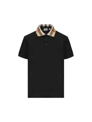 Burberry T-shirt And Polo Shirt - Black