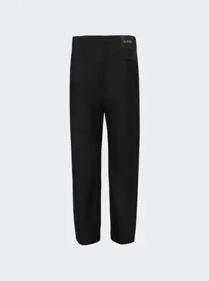 Loewe Belted Wool Trousers