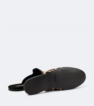 Dolce & Gabbana Leopard-print Calf Hair Mules