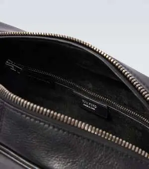 TOM FORD Leather Messenger Bag