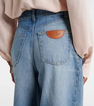 Chloé High-rise Wide-leg Jeans