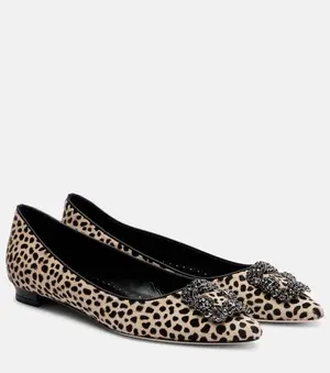 Manolo Blahnik Mid Calf Flats For Women