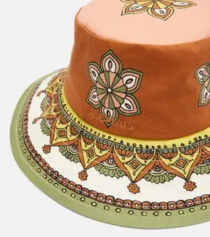 ALEMAIS Alémais Printed Cotton Fedora
