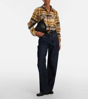 Manolo Blahnik Leonda Leather Loafers