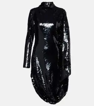 Black Sequin Cocktail Dresses