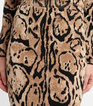 Stella McCartney Jacquard Pencil Skirt - Multicoloured