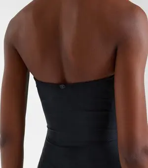 ADRIANA DEGREAS Cutout Sequin Embellished One Piece Swimsuit