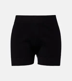 Extreme Cashmere Cotton And Cashmere Shorts - Black
