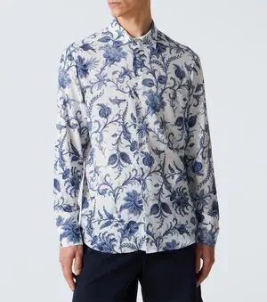 Etro Floral Shirt - Blue
