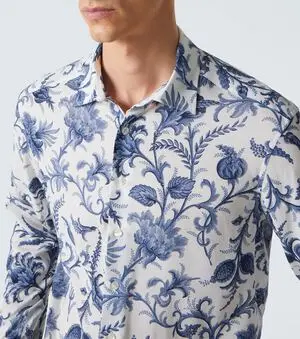 Etro Floral Shirt - Blue