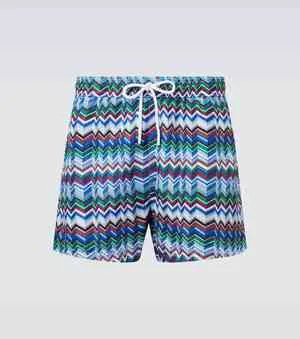 Missoni Zigzag Swim Trunks - Multicoloured
