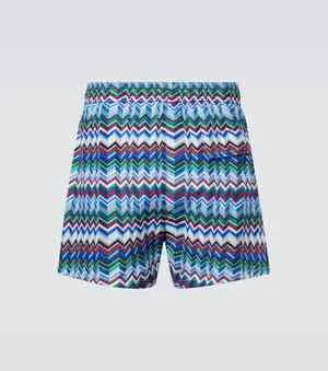 Missoni Zigzag Swim Trunks - Multicoloured