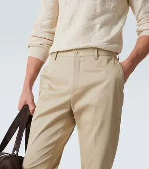 Etro Cotton Slim Trousers