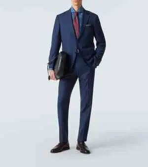 Canali Wool Suit - Blue