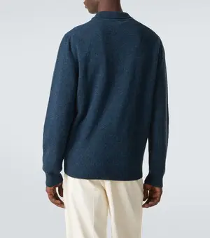 Sunspel Wool Polo Shirt