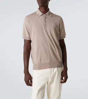 Brunello Cucinelli Cotton Polo Shirt