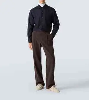 Loro Piana André Linen Shirt - Blue