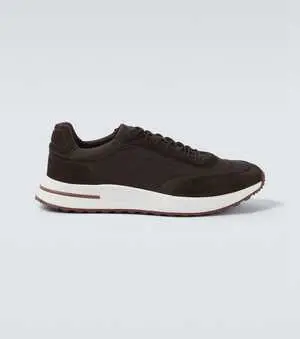 Loro Piana Textured Sneakers For Men