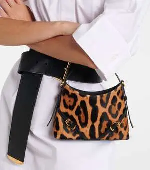 Givenchy Voyou Mini Calf Hair Shoulder Bag