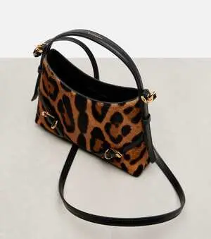 Givenchy Voyou Mini Calf Hair Shoulder Bag