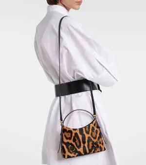 Givenchy Voyou Mini Calf Hair Shoulder Bag