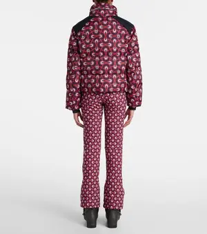Fusalp Tatum Printed Quilted Ski Jacket - Multicoloured
