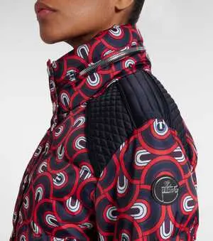Fusalp Tatum Printed Quilted Ski Jacket - Multicoloured