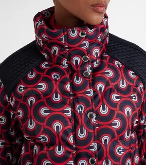 Fusalp Tatum Printed Quilted Ski Jacket - Multicoloured