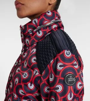 Fusalp Tatum Printed Quilted Ski Jacket - Multicoloured