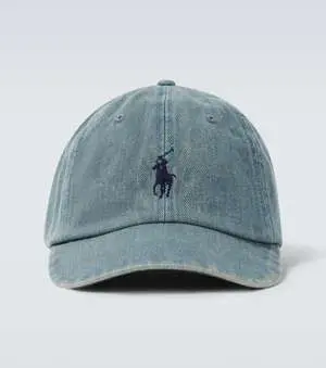 Polo Ralph Lauren Denim Baseball Cap - Blue
