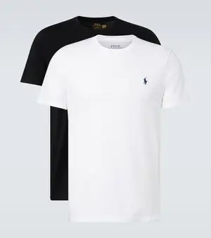 Polo Ralph Lauren Set Of 2 Cotton Jersey T-shirts - Black