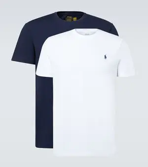Polo Ralph Lauren Set Of 2 Cotton Jersey T-shirts - Blue