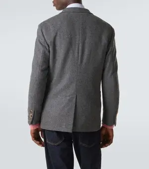 Polo Ralph Lauren Wool-blend Flannel Blazer - Grey