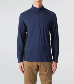 Sease Runner Virgin Wool Jersey Ski Top