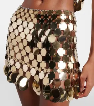 Rabanne Sequined Miniskirt