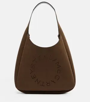 Stella McCartney Logo Shoulder Bag - Brown