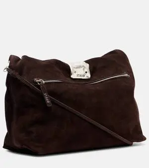 Staud Cuff Suede Clutch