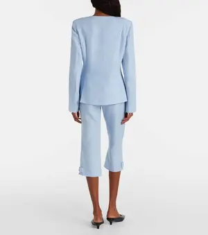Posse Harper Linen Capri Pants