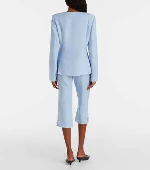 Posse Harper Linen Capri Pants