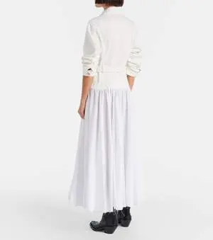 Gabriela Hearst Delyth Cotton And Linen Maxi Dress