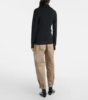 Proenza Schouler Cotton Barrel-leg Pants