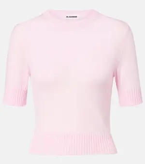 JIL SANDER Virgin Wool Sweater - Pink