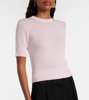 JIL SANDER Virgin Wool Sweater - Pink