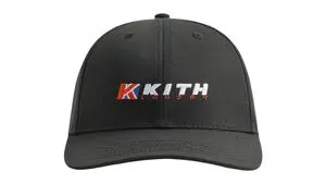 Kith London Twill Aaron Cap - Black