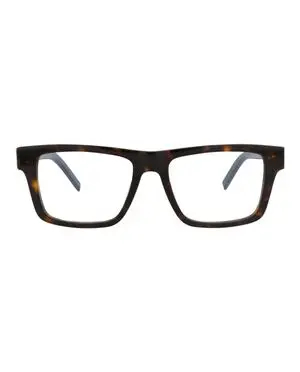 Saint Laurent Square-frame Recycled Acetate Optical Frames - Havana Havana Transparent (slm10b/30015274/002)