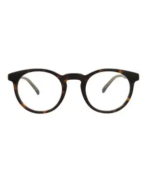 Dunhill Round-frame Recycled Acetate Optical Frames - Havana Havana Transparent (du0059oa/30014051/002)