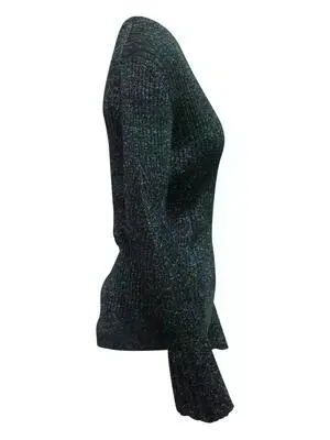 Chloé Ribbed Metallic-thread Sweater