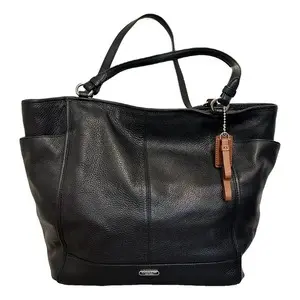 COACH Leather Baby Bag - Black
