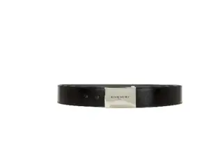 Givenchy Silver Tone Belts For Men