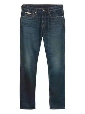 Calvin Klein Button Detailed Jeans For Men